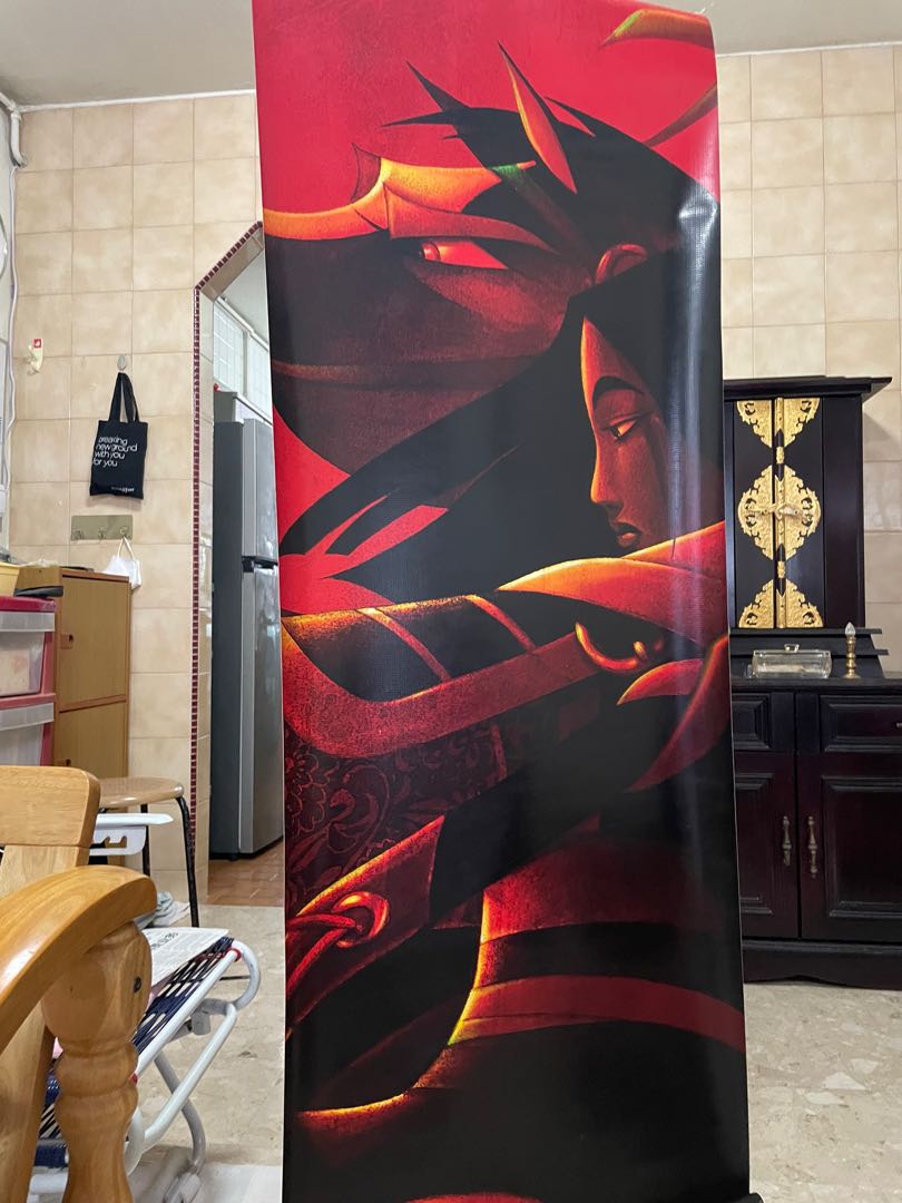 Disney Mulan poster banner, Hobbies & Toys, Memorabilia & Collectibles ...
