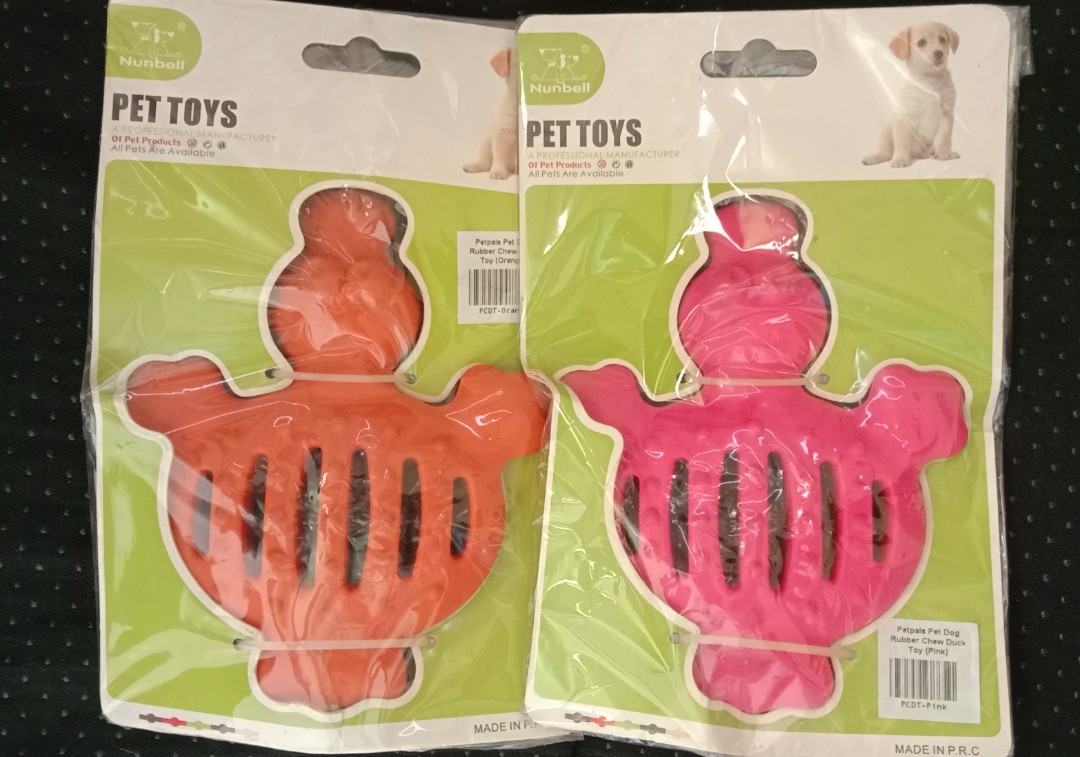 Duck Rubber Chew Toy, Pet Supplies, Homes & Other Pet Accessories on ...