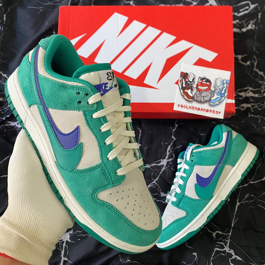 ALL SIZE Dunk Low Neptune Sail 85, Men's Fashion, Footwear, Sneakers on ...