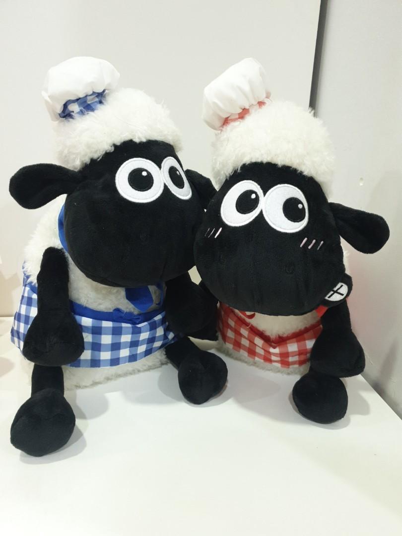 Shaun the Sheep plush toys, Hobbies & Toys, Toys & Games on Carousell