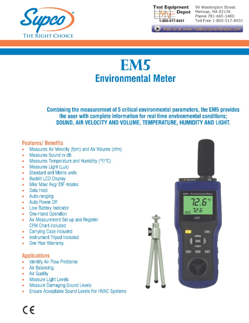 EM5 Environmental Meter on Carousell