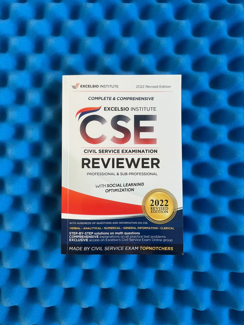 Excelsio Institute CSE Reviewer, Hobbies & Toys, Books & Magazines ... Excelsio Institute CSE Reviewer, Hobbies & Toys, Books & Magazines ...