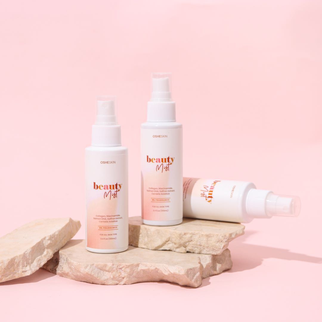 Facemist Saffron Beauty Mist by OSHESKIN, Kesehatan & Kecantikan, Kulit ...