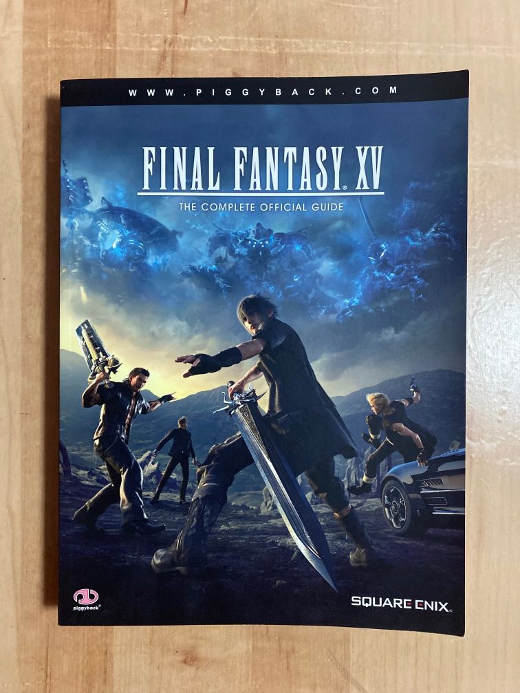 Final Fantasy XV Official Guidebook, Video Gaming, Video Games, Others ...