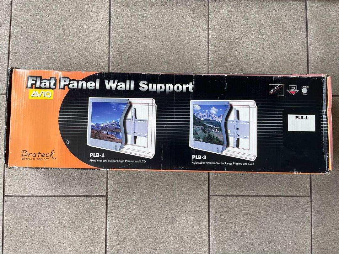 Flat Panel Wall Support for Large Plasma & LCD 30”- 60”, TV & Home ...