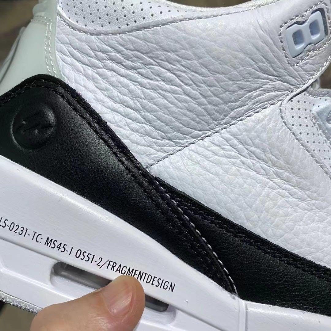 FRAGMENT DESIGN X AIR JORDAN 3 RETRO SP ‘WHITE’, Men's Fashion ...