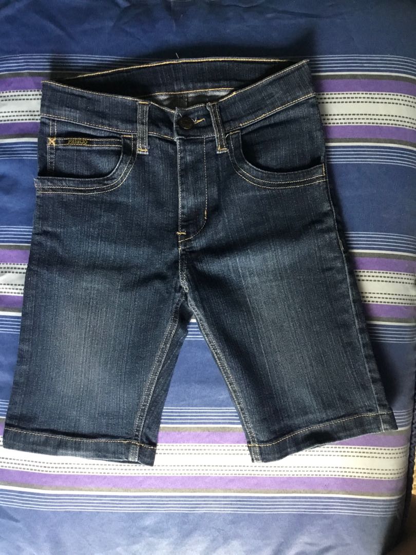 Freego denim shorts and shirt, Babies & Kids, Babies & Kids Fashion on ...