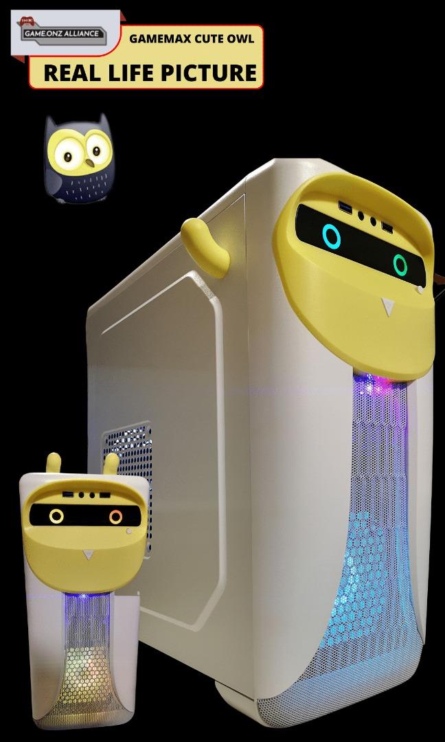 GAMEMAX CUTE OWL | CHEAP BUDGET GAMING PC BUILD CUSTOM DESKTOP RIG ...