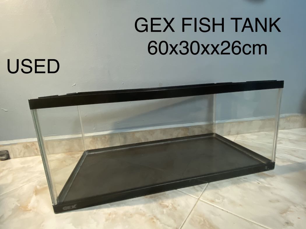 GEX Tank 60x30x26, Pet Supplies, Homes & Other Pet Accessories on Carousell
