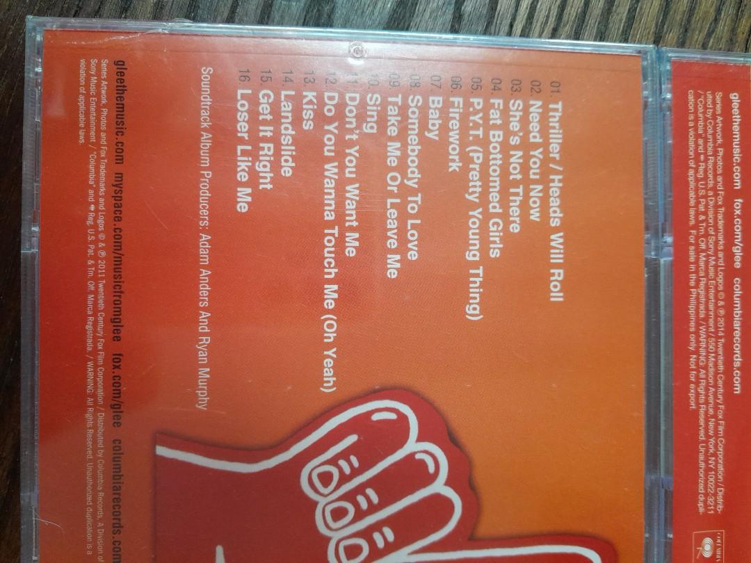 GLEE soundtrack CDs, Hobbies & Toys, Music & Media, CDs & DVDs on Carousell