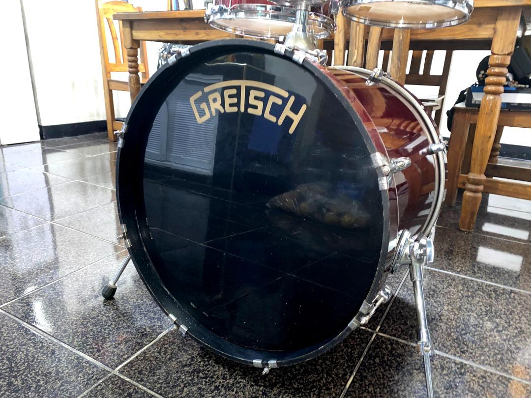 Gretsch Black Hawk 4pc Drum Set Shells, Hobbies & Toys, Music & Media ...