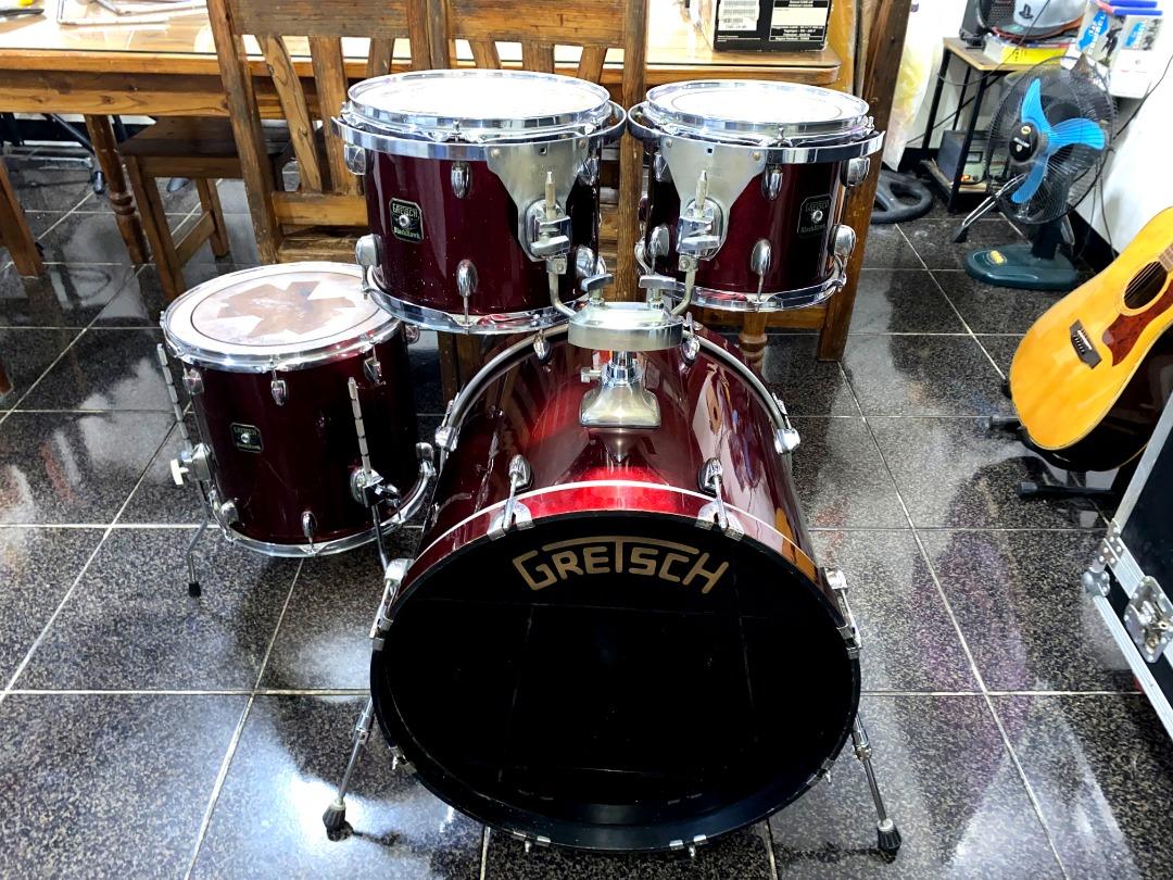 Gretsch Black Hawk 4pc Drum Set Shells, Hobbies & Toys, Music & Media ...