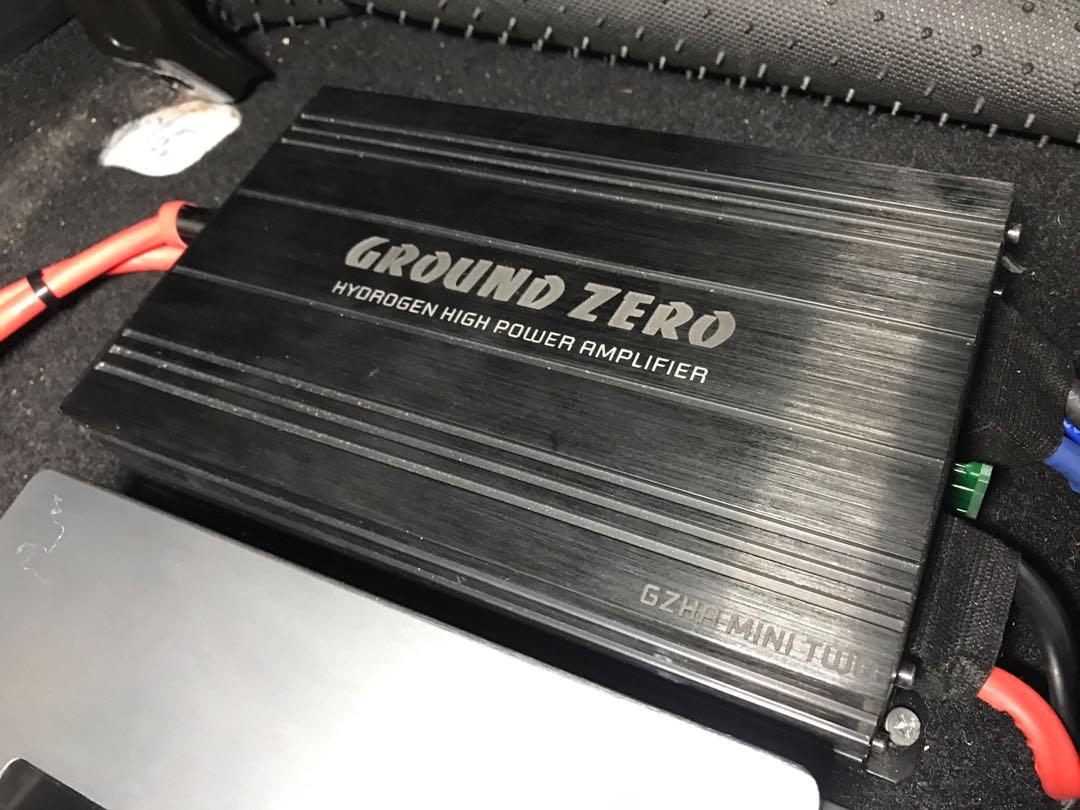 Ground zero minitwo amplifier, Auto Accessories on Carousell