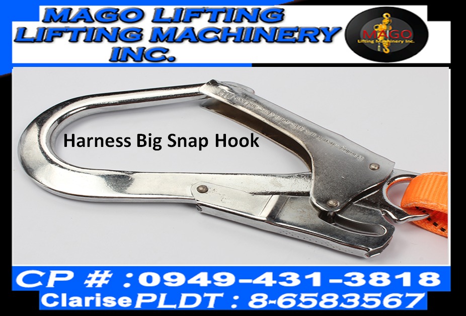 Harness Big Snap Hook, Commercial & Industrial, Industrial Equipment on ...