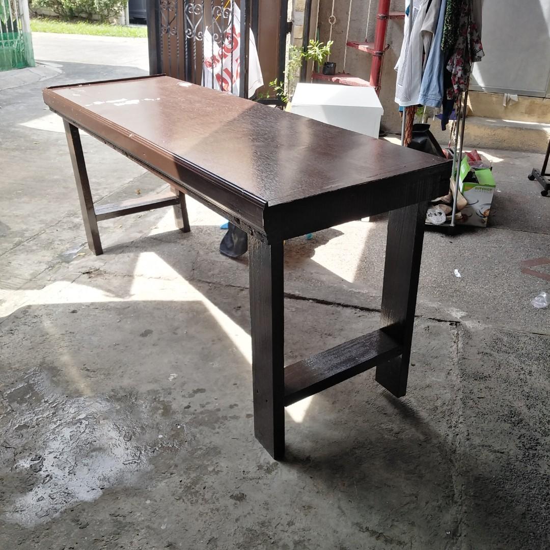 Heavy duty long table, Furniture & Home Living, Furniture, Other Home ...