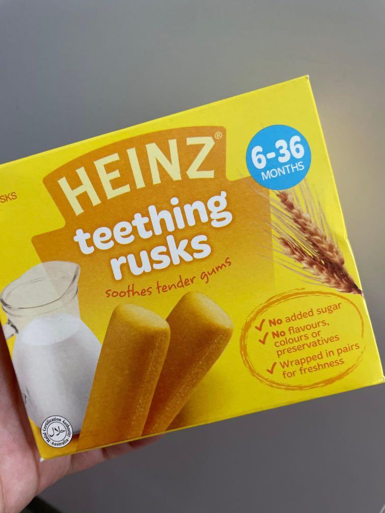HEINZ BABY TEETHING RUSK, Food & Drinks, Other Food & Drinks on Carousell