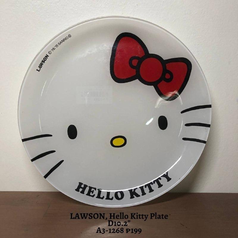 Hello Kitty Plate, Furniture & Home Living, Kitchenware & Tableware ...