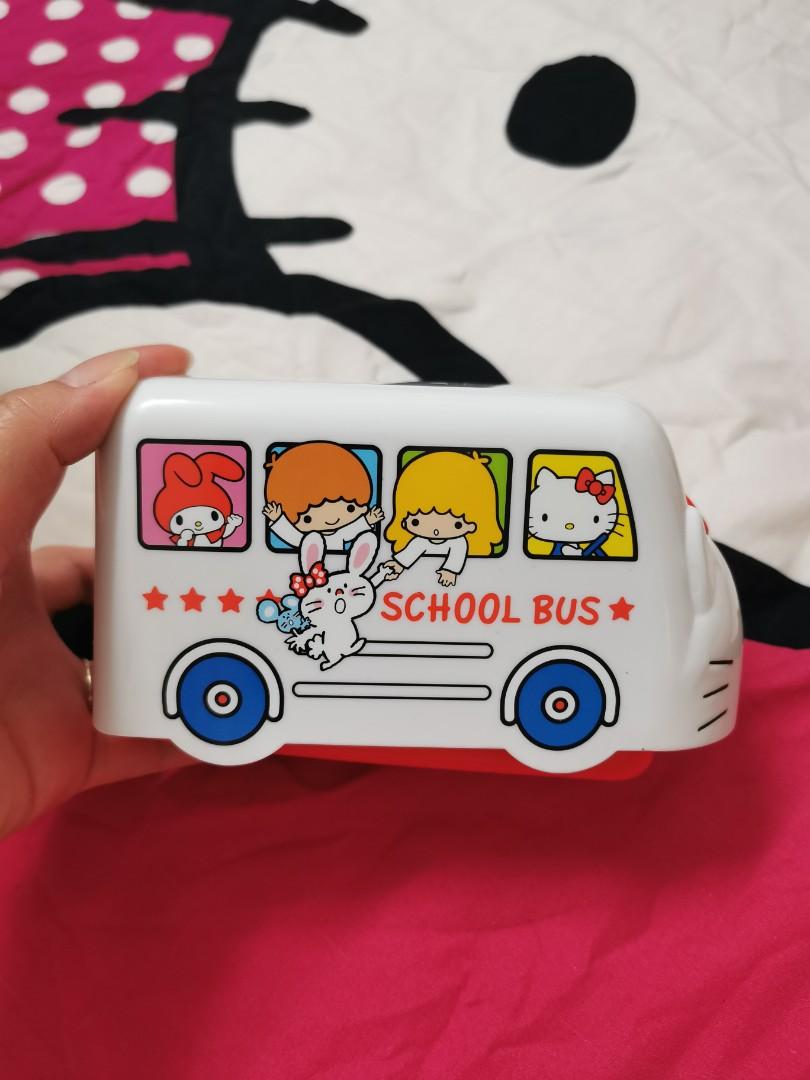 Hello kitty tupperware (bus style), Babies & Kids, Nursing & Feeding ...