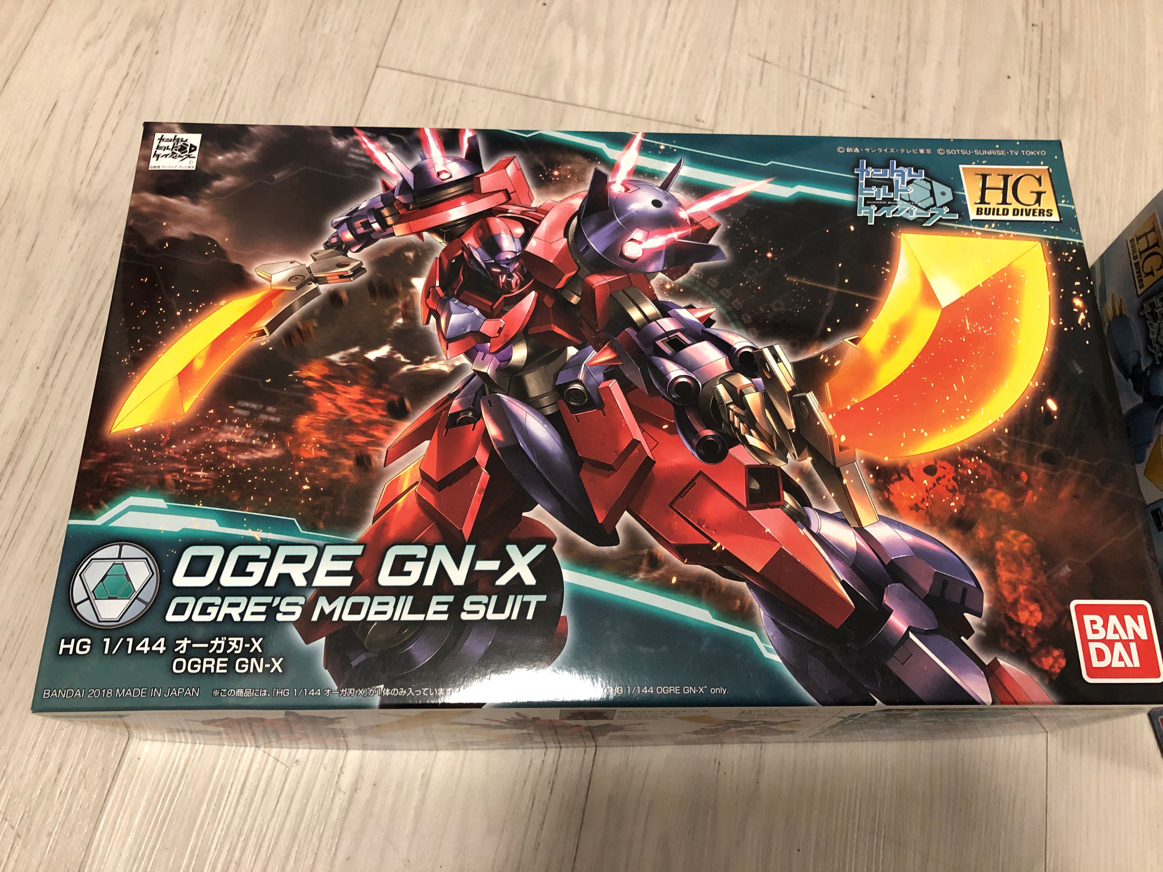 HGBD Ogre Gnx 1/144 HG build divers gundam kit, Hobbies & Toys, Toys ...