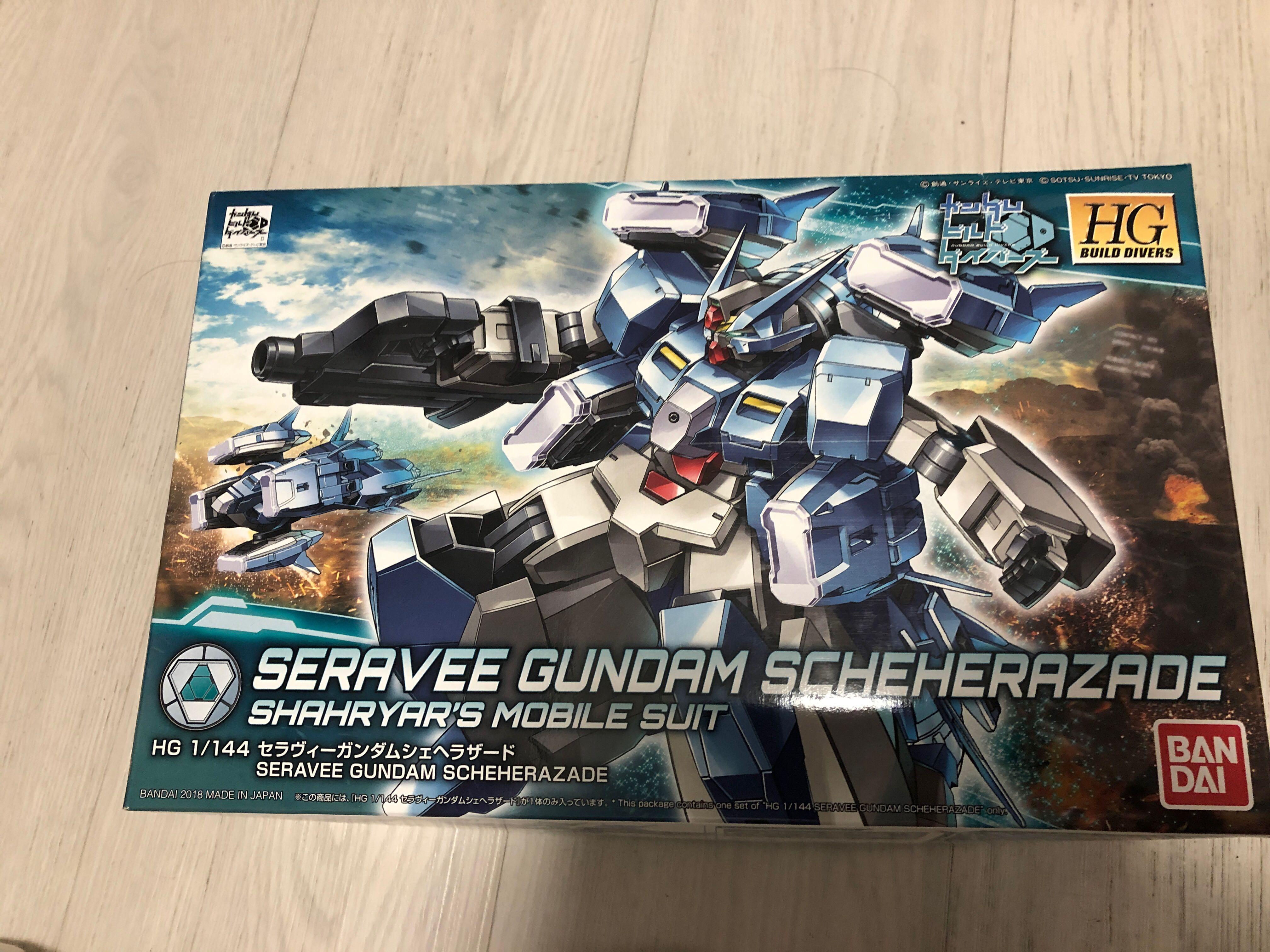 HGBD Seravee Gundam Scheherazade 1/144 HG build divers, Hobbies & Toys ...