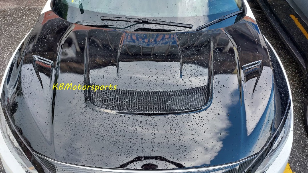 Honda Civic FC/FK8 Varis Front Bonnet Hood, Auto Accessories on Carousell