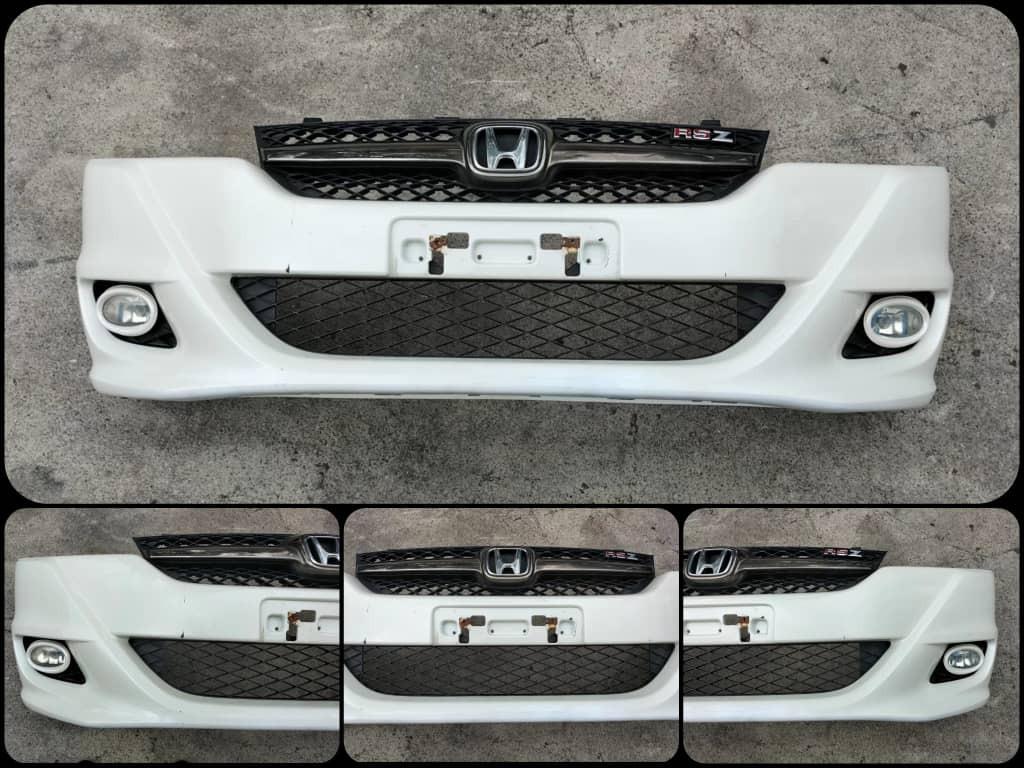 Honda Stream RN6 RN8 RSZ NFL Front & Rear Bumper Set ( RSZ New Facelift ...