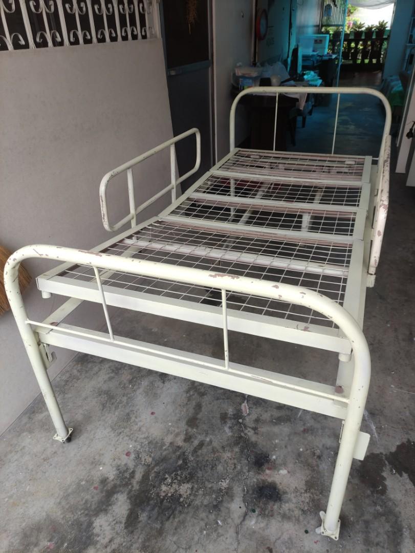 Hospital Bed Frame, Furniture & Home Living, Furniture, Bed Frames & Mattresses on Carousell