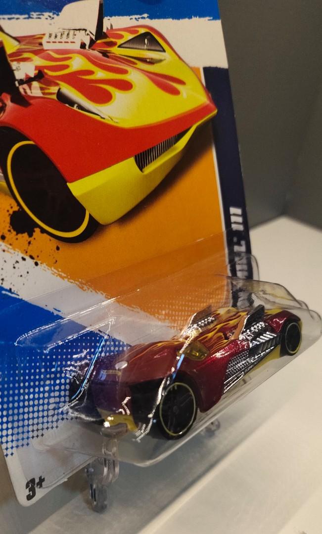 Hot Wheels Twin Mill III Heat Fleet '12 (red & yellow), Hobbies & Toys, Toys & Games on Carousell