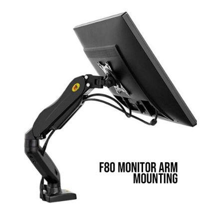 HYDRAULIC MONITOR MOUNTING ARM NB F80 NORTH BAYOU LCD SCREEN DESK ...