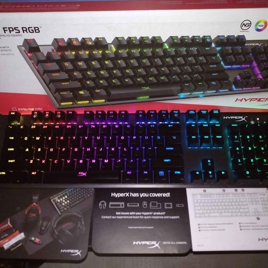 HyperX Alloy FPS RGB (KAIHL Silver Speed), Computers & Tech, Parts ...