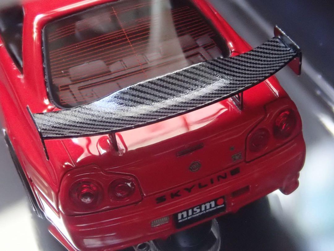 Ignition Model Nissan Nismo R34 GT-R R-tune [ Red ], Hobbies & Toys ...