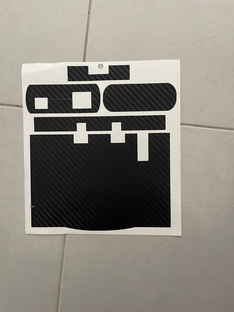 IU unit sticker, Motorcycles, Motorcycle Accessories on Carousell