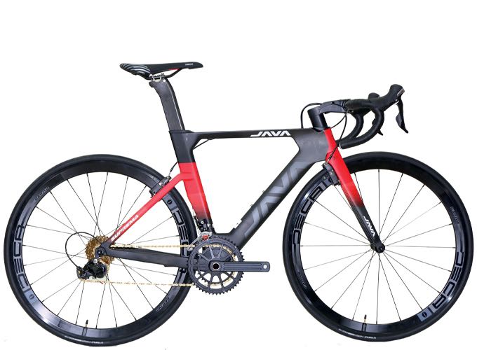 JAVA Suprema Aerodynamics Carbon Fibre Road Bike - Size 50, Sports ...