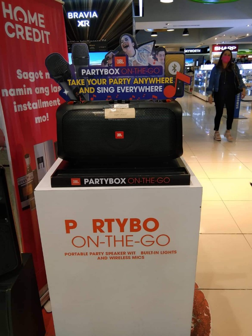 Jbl party box on the go, Audio, Portable Audio Accessories on Carousell