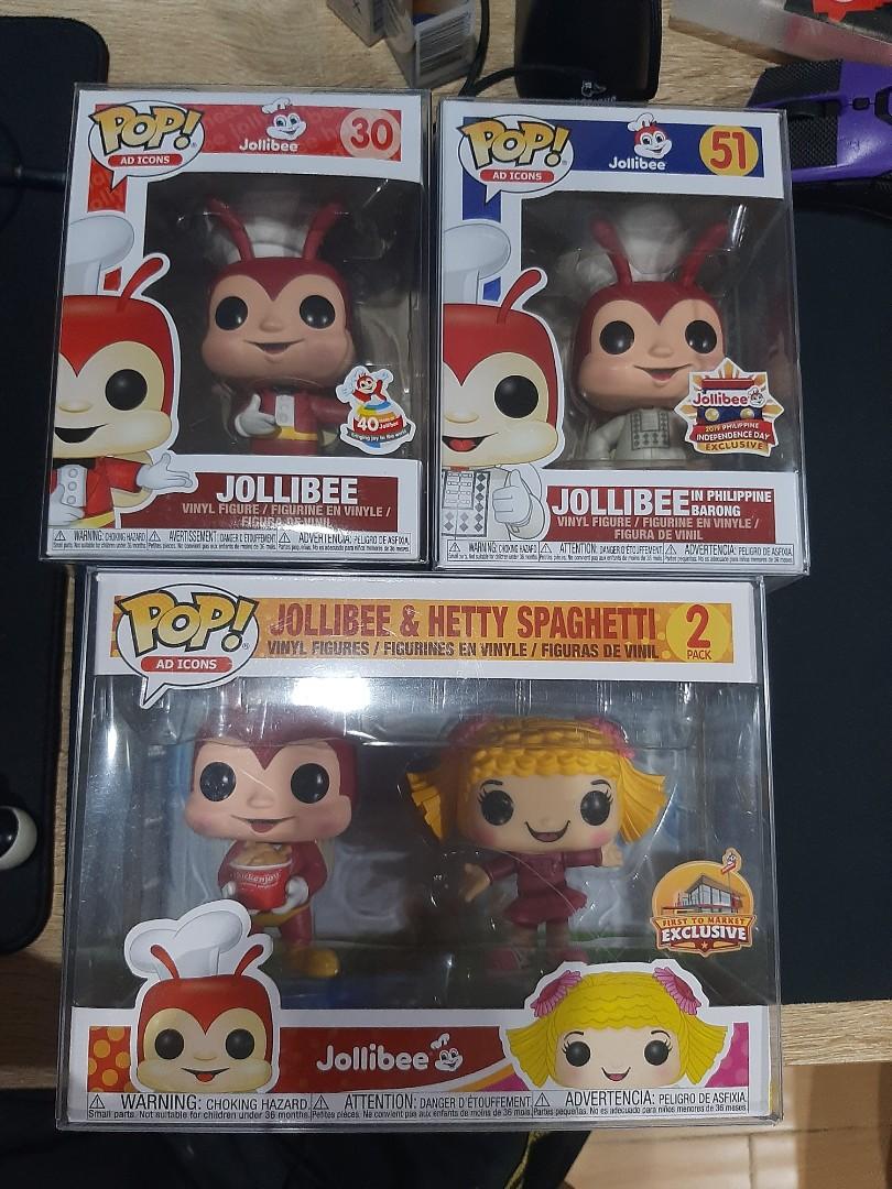 Jollibee Funko pop set, Hobbies & Toys, Toys & Games on Carousell