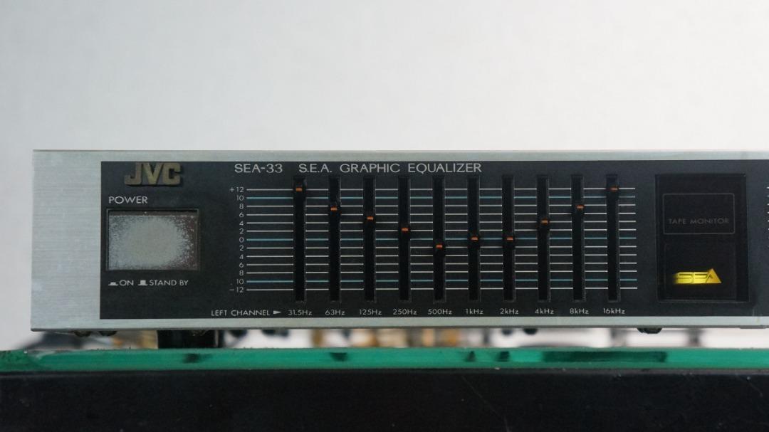 JVC SEA-33 10-Band S.E.A. Stereo Graphic Equalizer, Audio, Other Audio ...