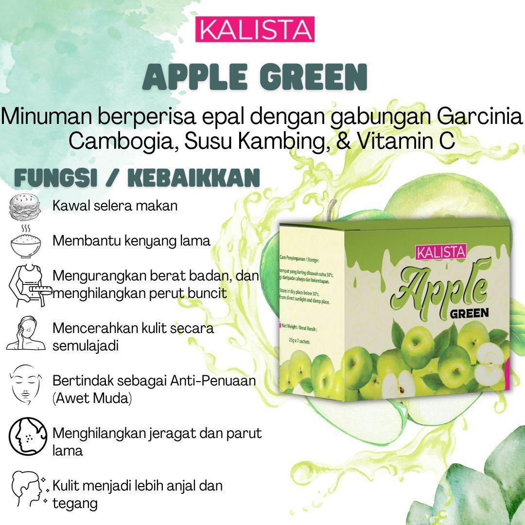 KALISTA Apple Green, Health & Nutrition, Health Supplements, Vitamins ...
