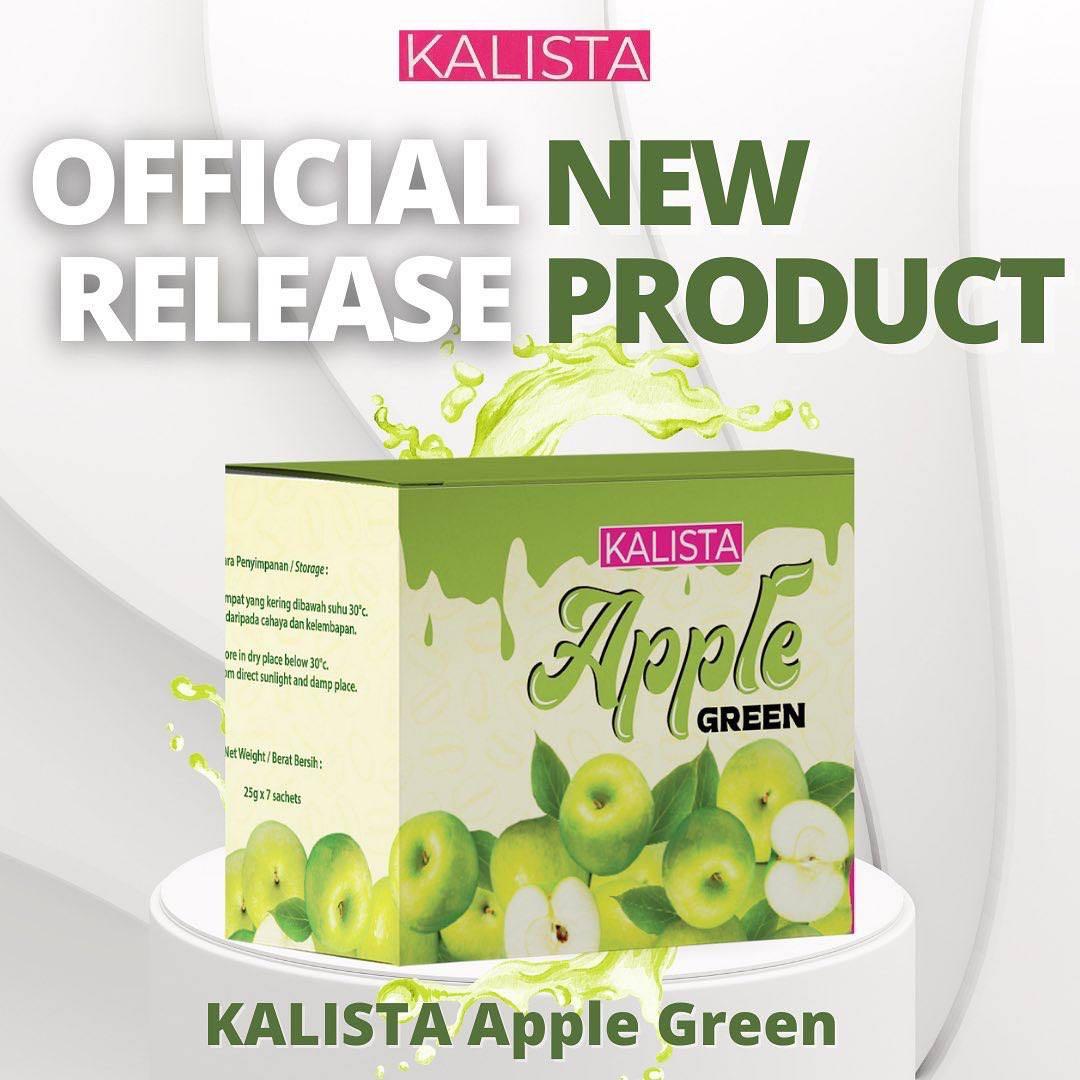 KALISTA Apple Green, Health & Nutrition, Health Supplements, Vitamins & Supplements on Carousell