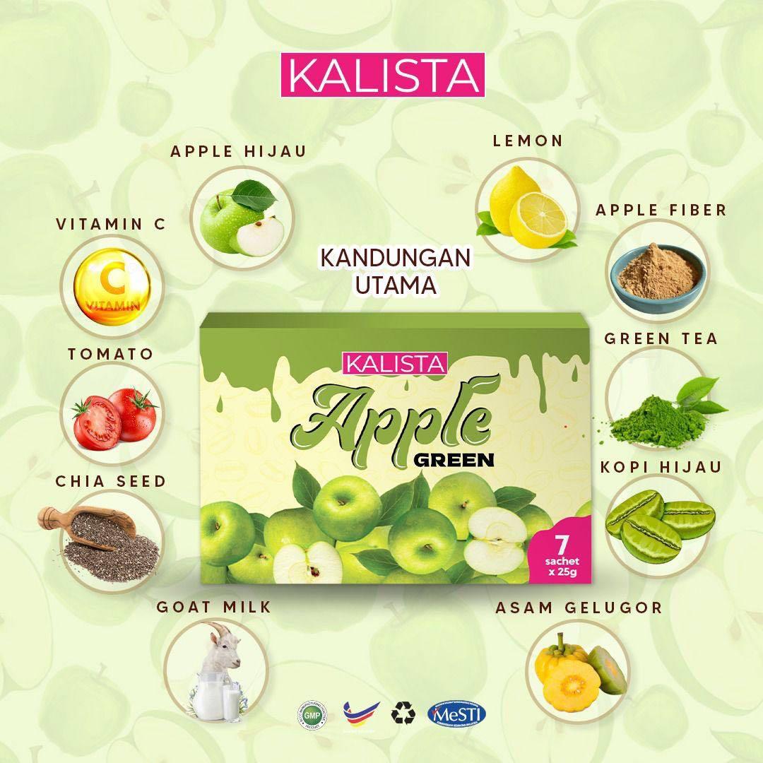 KALISTA Apple Green, Health & Nutrition, Health Supplements, Vitamins ...
