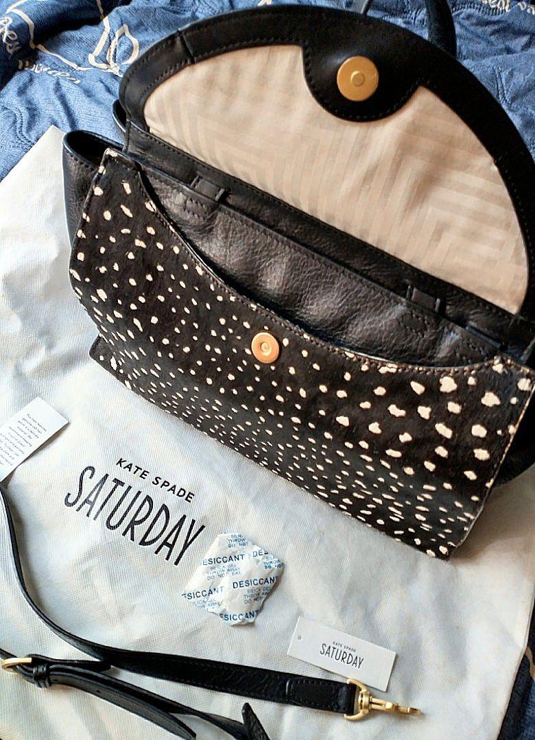 Reserved Kate Spade Saturday Calf Hair HandBag Crossbody, Luxury, Bags ...