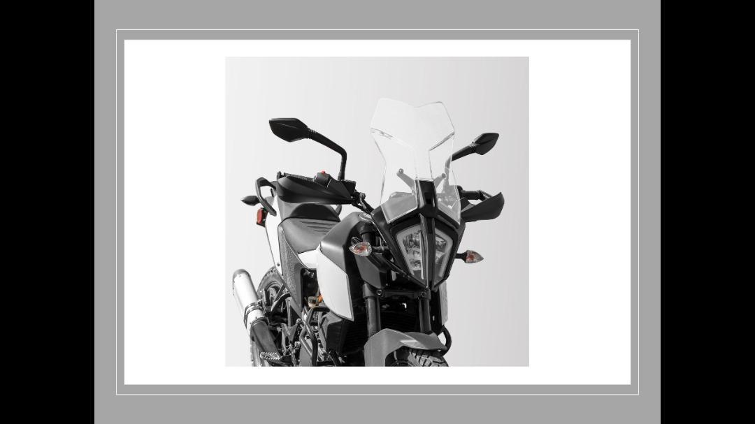 KTM 390 ADV Windshield 2020-2022, Motorcycles, Motorcycle Accessories ...