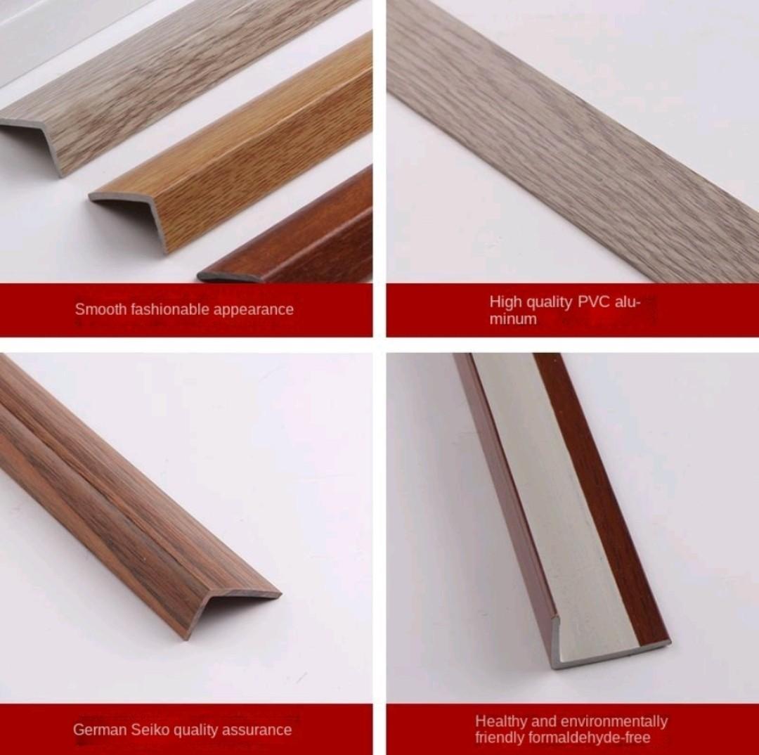 Laminate Vinyl Flooring L Profile Shaped Edgebanding, Furniture & Home ...