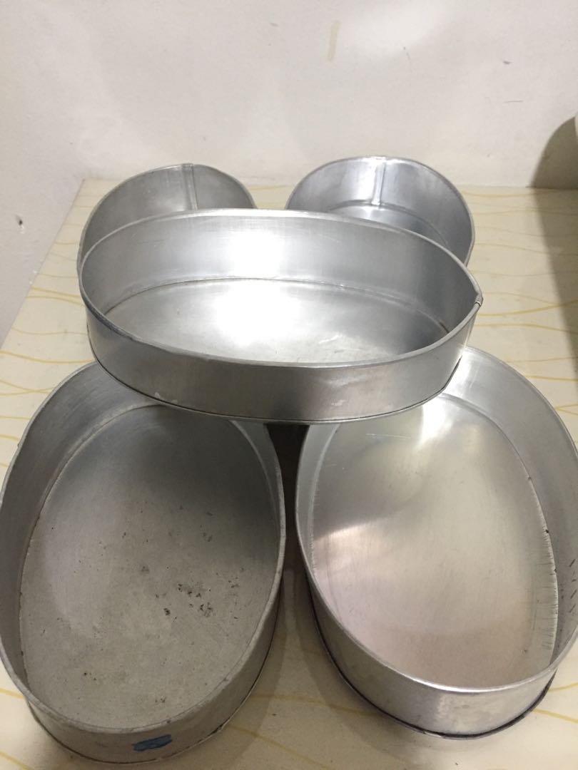 Leche Flan Alluminum Llanera 5pcs, Furniture & Home Living, Kitchenware ...