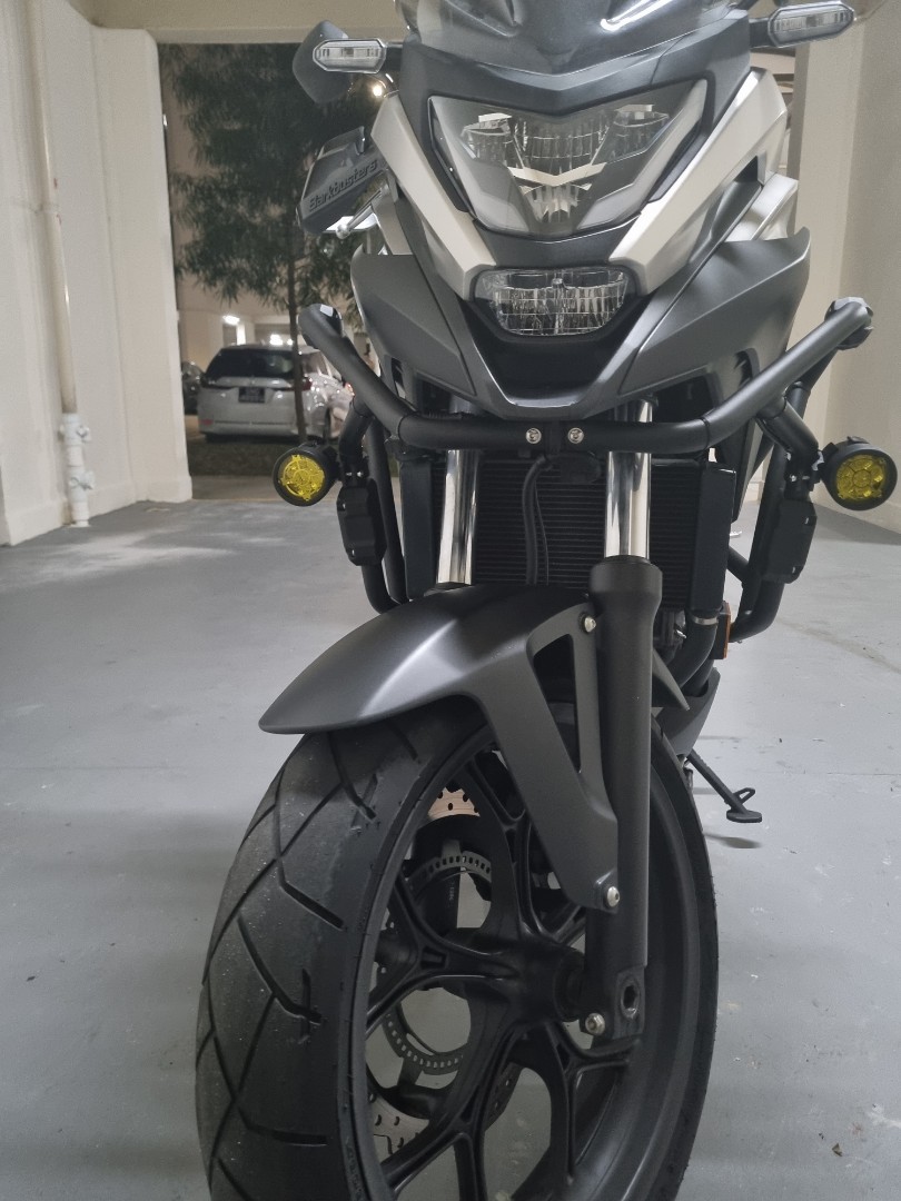 LED FOGLIGHTS installed on HONDA NC750X, Motorcycles, Motorcycle ...