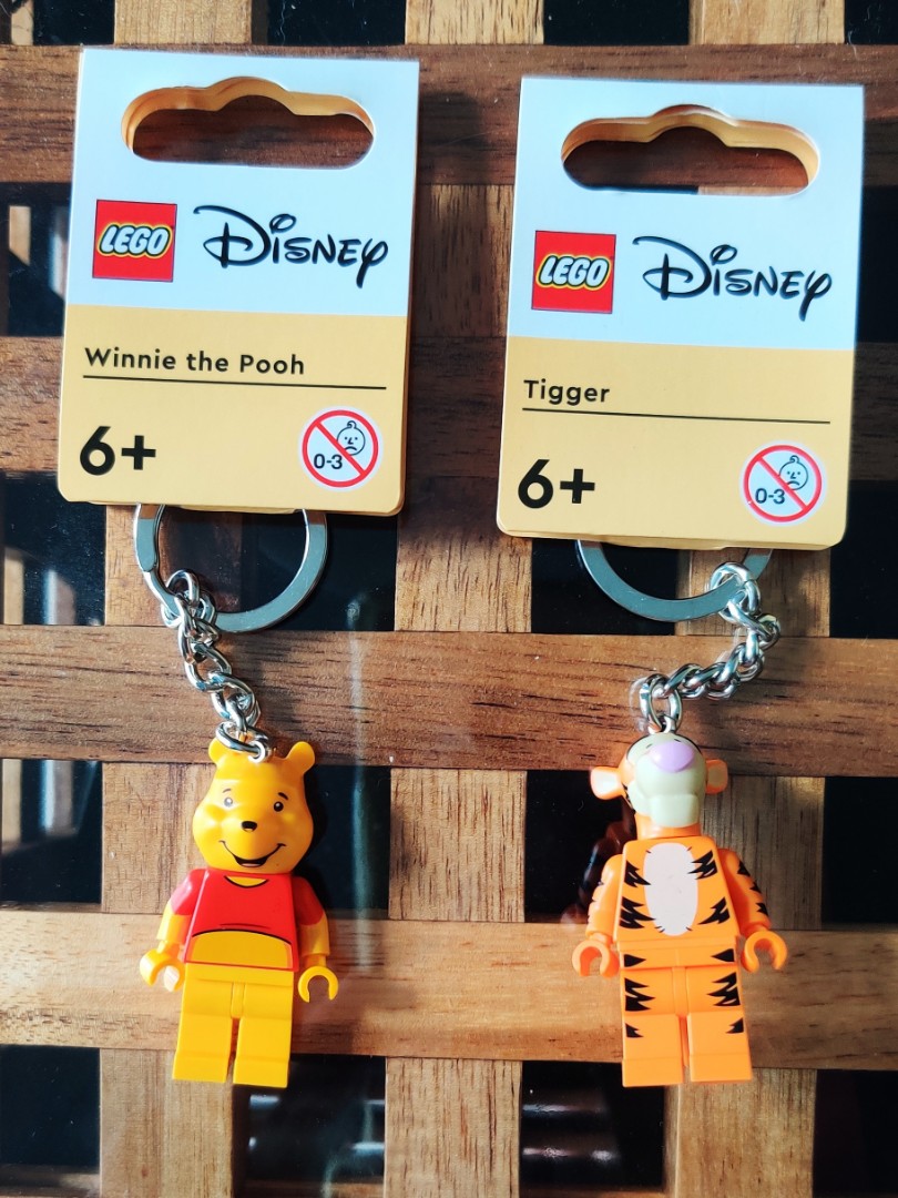 LEGO Winnie the Pooh / Tigger Keychain, Hobbies & Toys, Toys & Games on ...