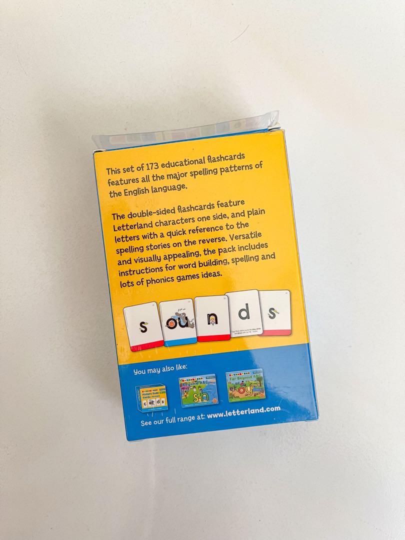 Letterland Letter Sound Cards, Hobbies & Toys, Books & Magazines ...