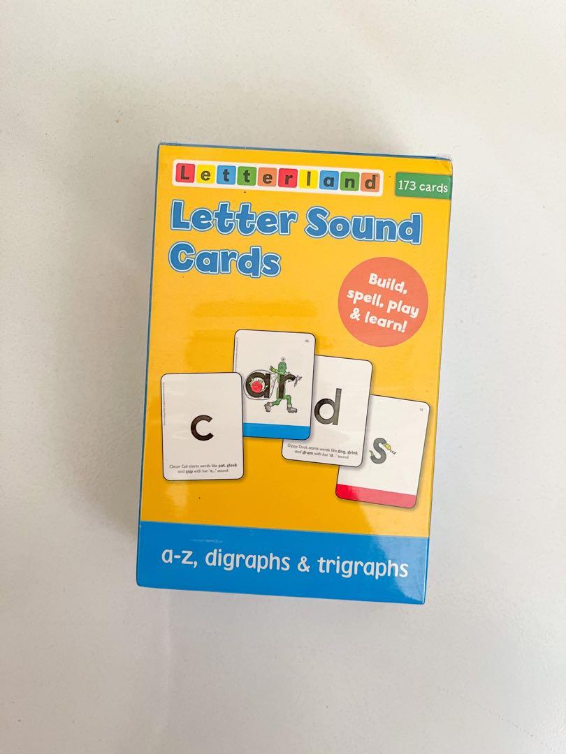 Letterland Letter Sound Cards, Hobbies & Toys, Books & Magazines ...