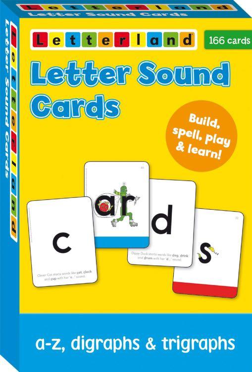 Letterland Letter Sound Cards, Hobbies & Toys, Books & Magazines ...