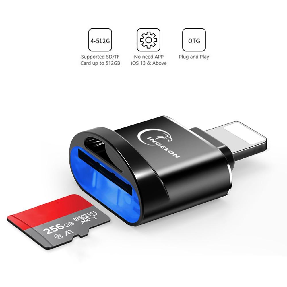 Lightning OTG Flash Drive Plug & Play for iPhone iPad to Import and ...