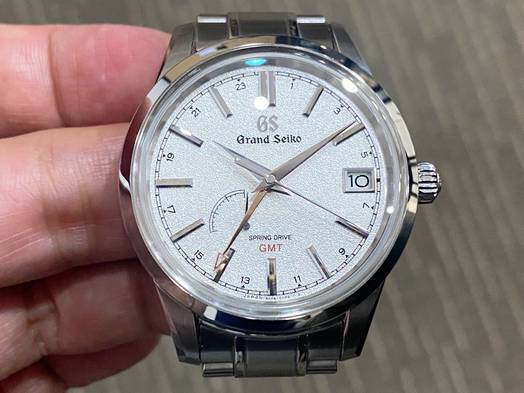 Like New Sep 21 Local Grand Seiko GS Elegance Four Seasons Toji Spring Drive GMT SBGE269, Luxury ...